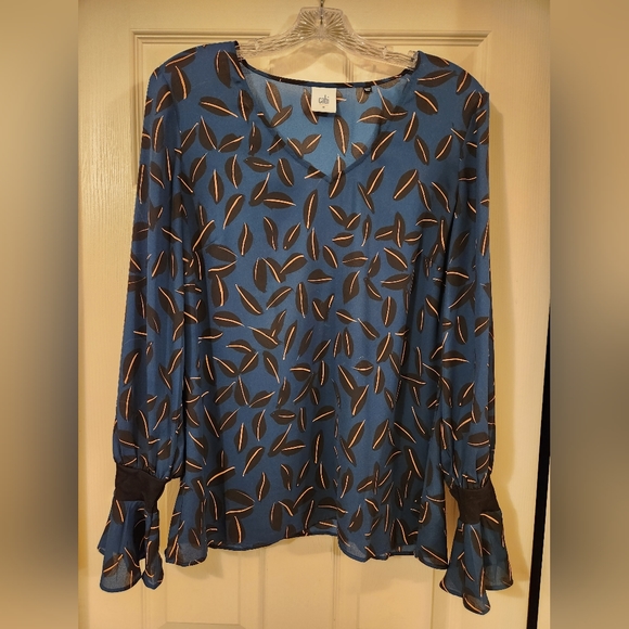 CAbi | Tops | Copy Cabi V Neck Blouse Sz M | Poshmark